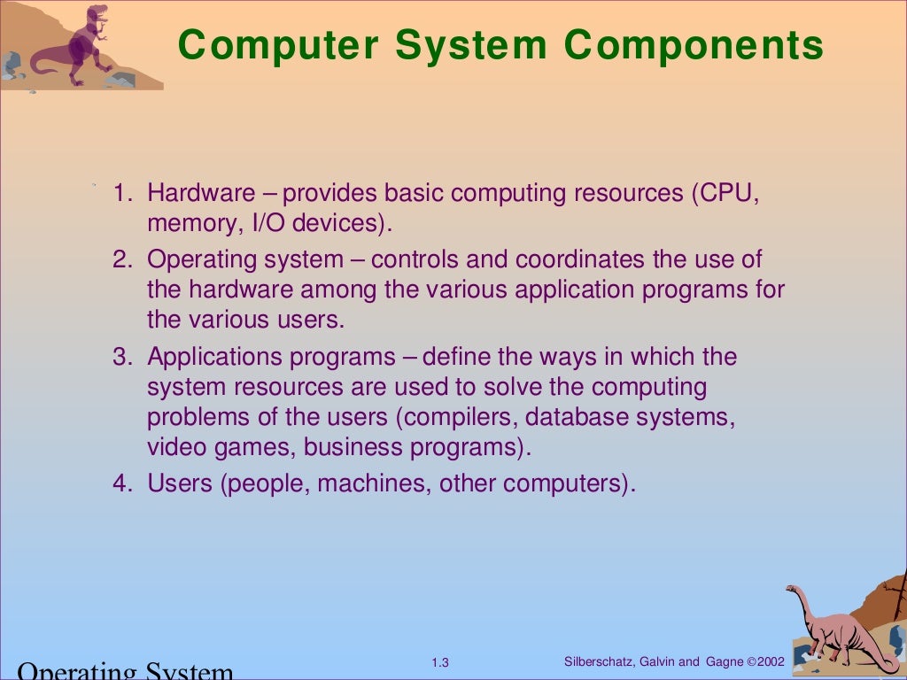 Galvin-operating System(Ch1)