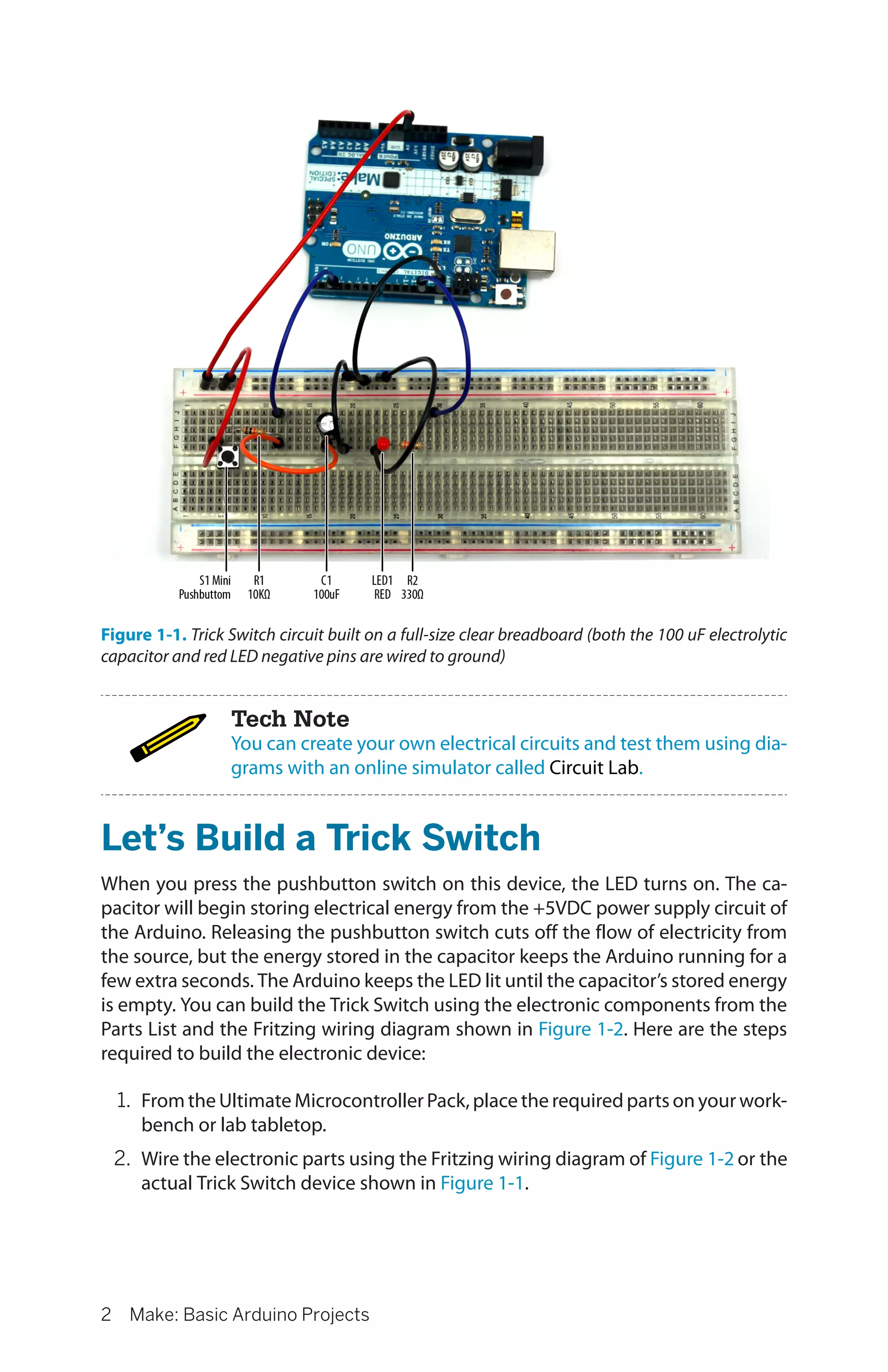 Arduino - CH 1: The Trick Switch | PDF | Home Appliances | Home & Garden