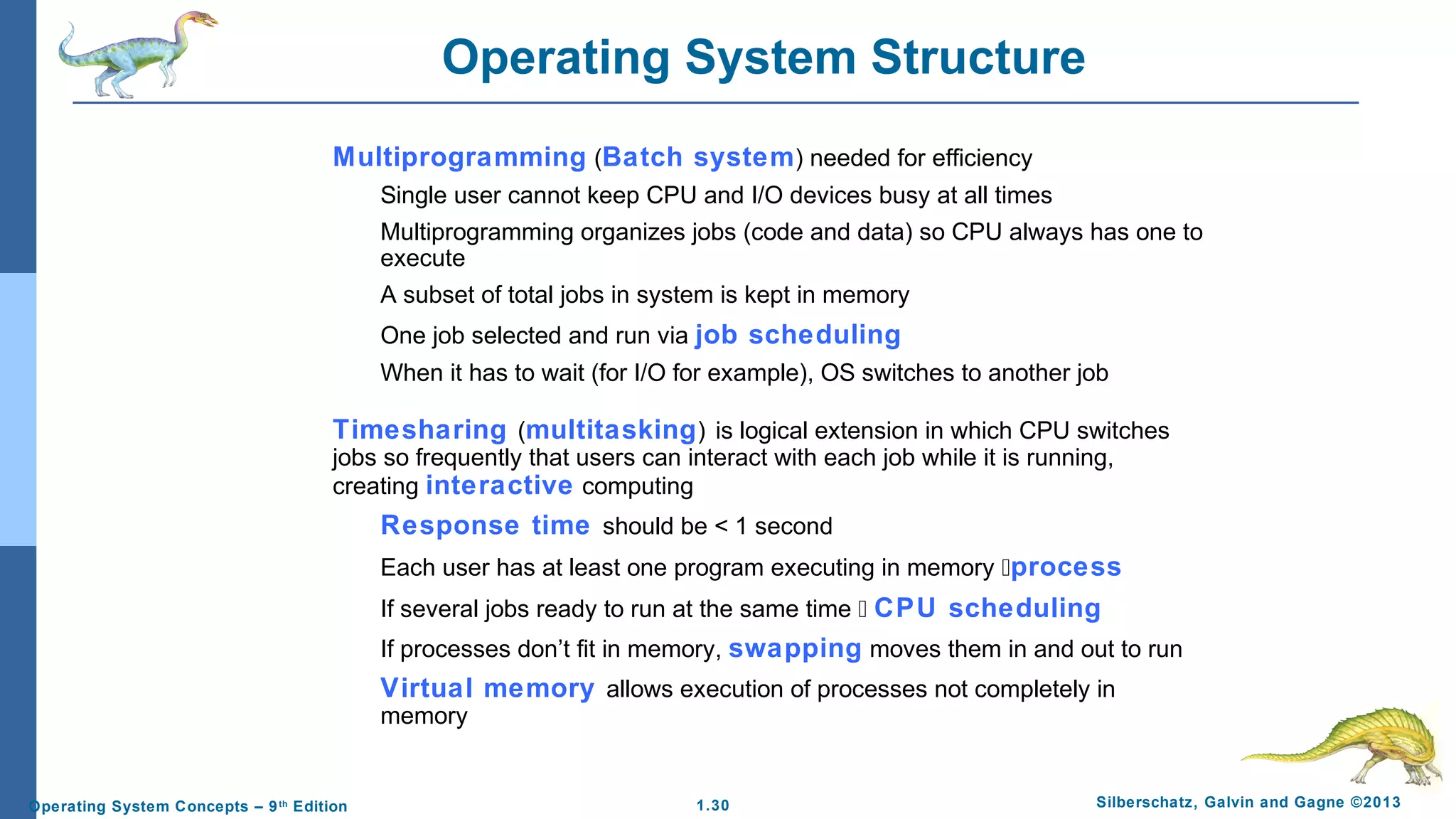 Chapter 1 Introduction To Operating System Ppt Operating Systems Computer Software And