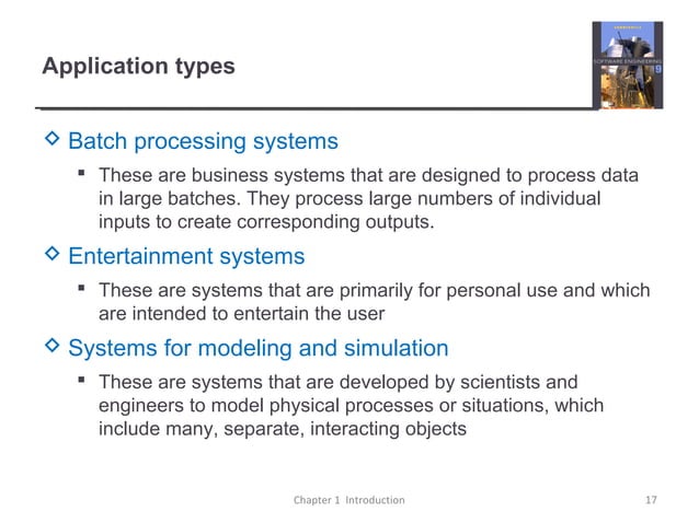 Ian Sommerville, Software Engineering, 9th Edition Ch1 | PPT ...