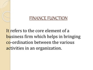 INTRODUCTION TO FINANCIAL MANAGEMENT | PPT