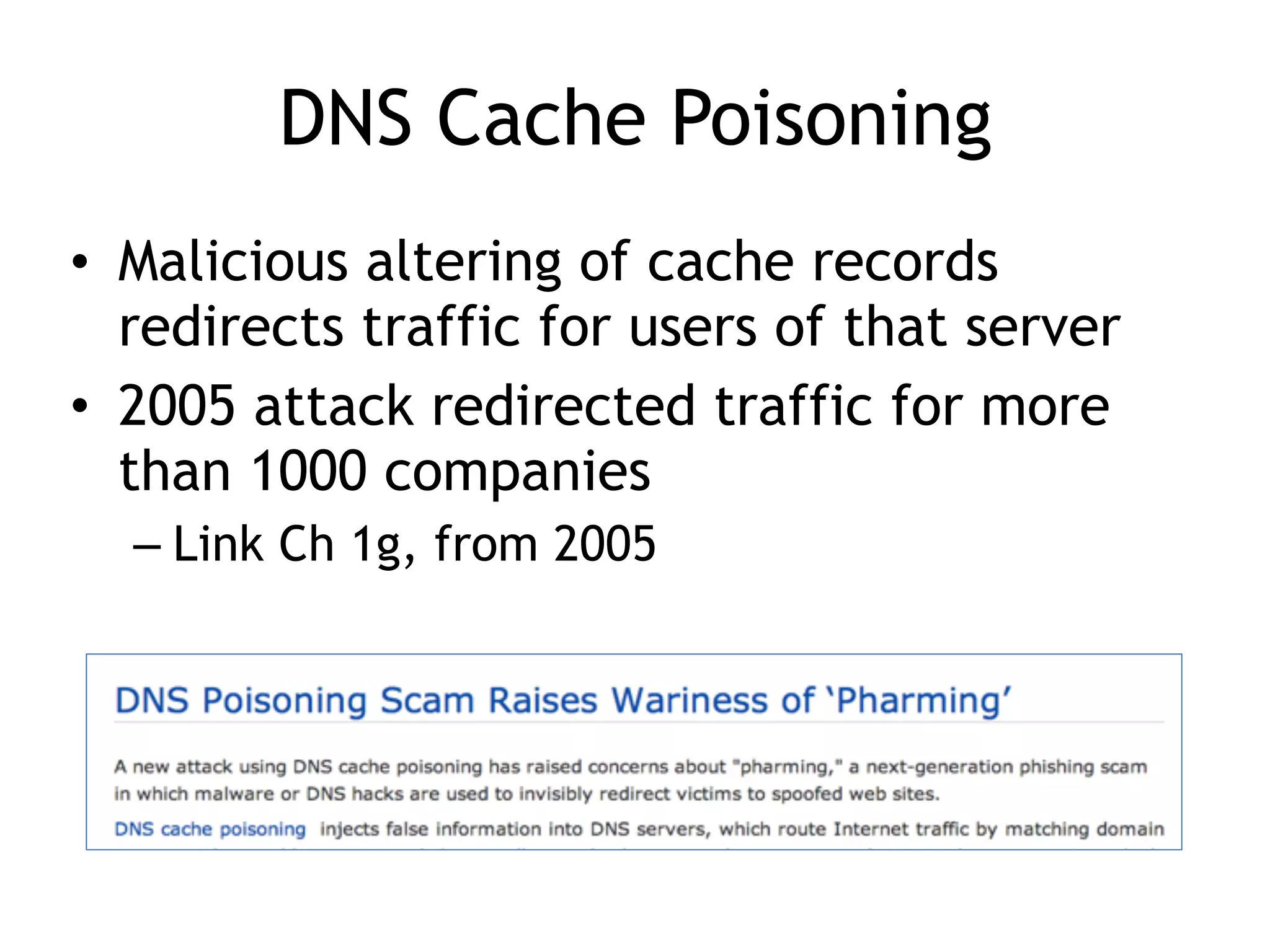 Cnit 40 1 The Importance Of Dns Security Pdf Computer Networking Computing