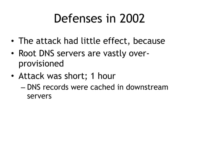 Cnit 40 1 The Importance Of Dns Security Pdf Computer Networking Computing