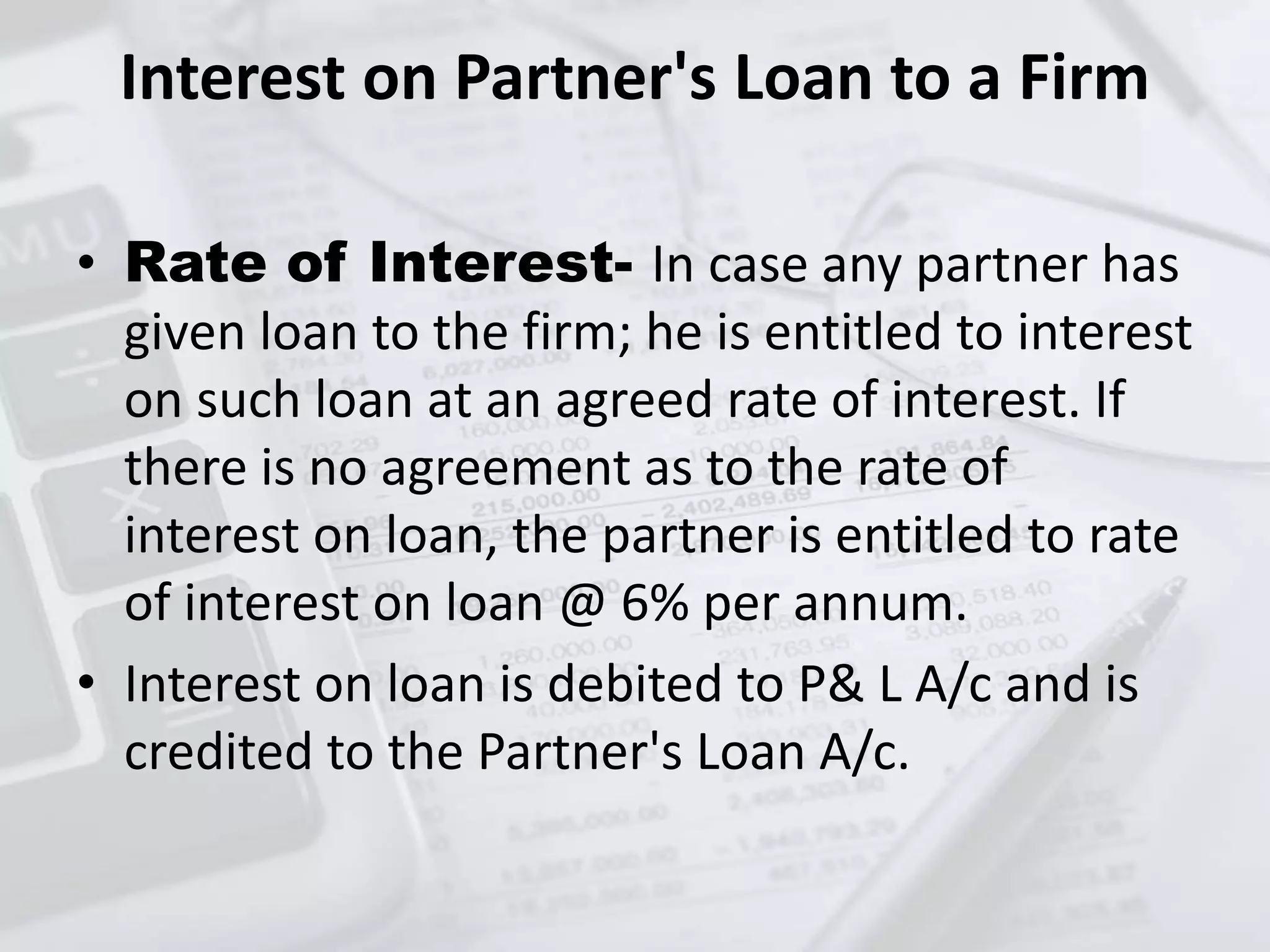 Accounting for partnership part 1 | PPTX