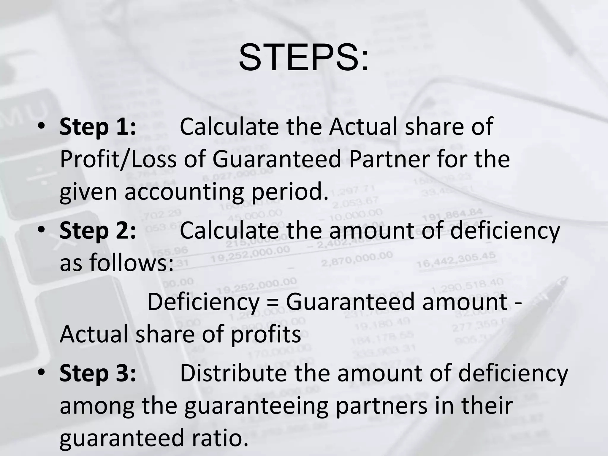 Accounting for partnership part 1 | PPTX