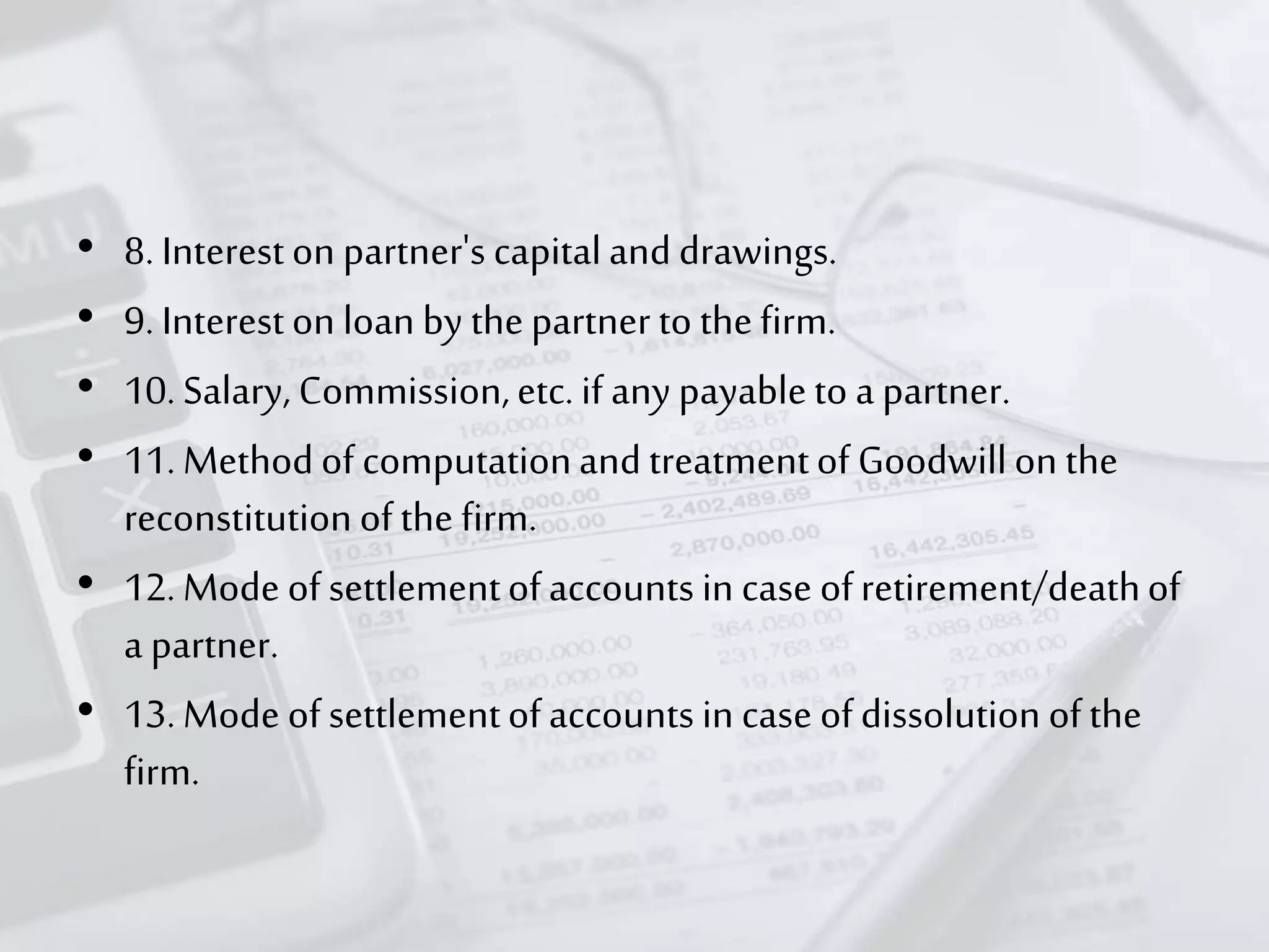 Accounting for partnership part 1 | PPTX