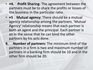 Accounting for partnership part 1 | PPTX