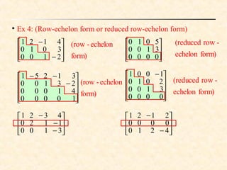 System Of Linear Equations | PPT
