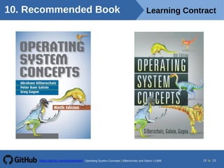 Operating System-Learning Contract | PPT