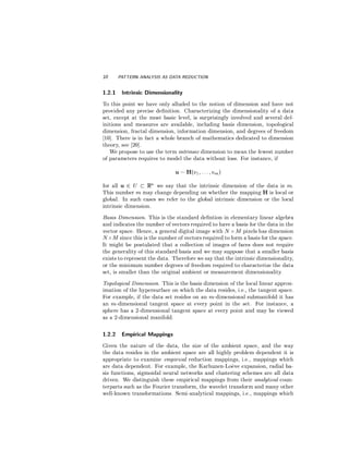 Capitulo 1. Pattern Analysis as Data Reduction | PDF