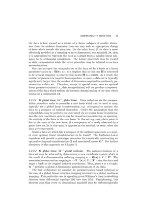 Capitulo 1. Pattern Analysis as Data Reduction | PDF