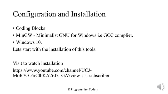 Introduction C Programming Ppt