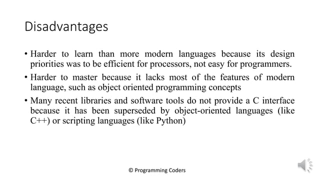 Introduction C Programming | PPT Introduction C Programming | PPT