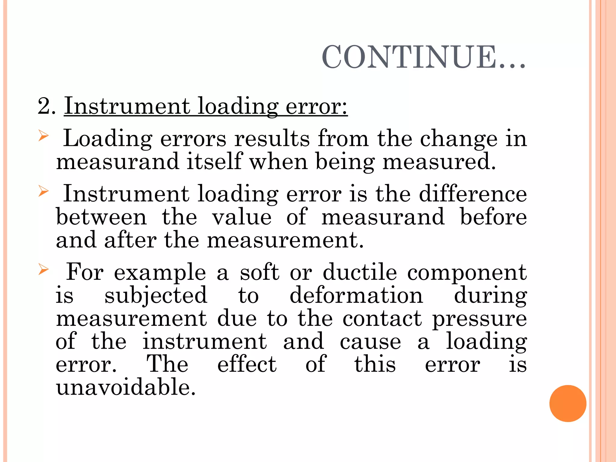 introduction to Mechanical Measurement and Metrology. | PPT