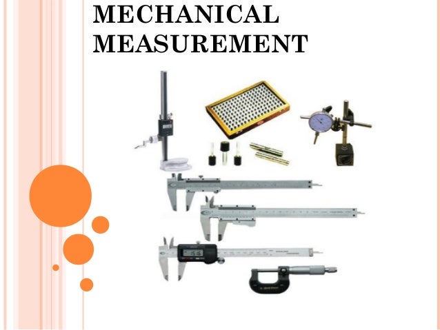 introduction to Mechanical Measurement and Metrology.