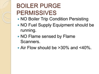 Boiler Purging-Logic, Importance & Working | PPTX
