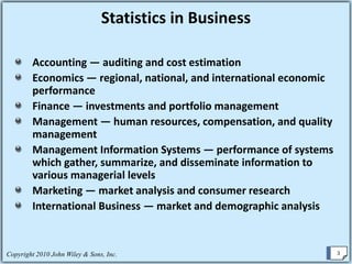 Applied Business Statistics ch1 | PDF