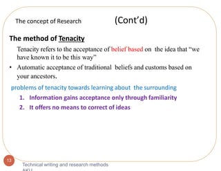introduction to research & amp; research methodology chapter 1 | PPTX