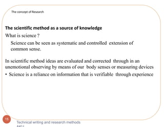 introduction to research & amp; research methodology chapter 1 | PPTX