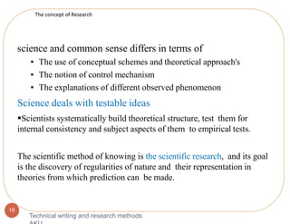 introduction to research & amp; research methodology chapter 1 | PPTX