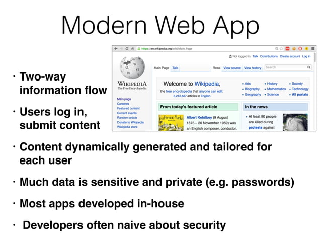 CNIT 129S: Securing Web Applications Ch 1-2 | PDF