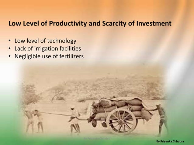 Indian Economy on the Eve of Independence | PPTX