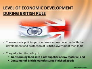 Indian Economy on the Eve of Independence | PPTX