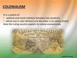 Indian Economy on the Eve of Independence | PPTX