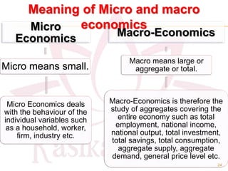 Ch 1 Basic Concepts of Economics | PPTX