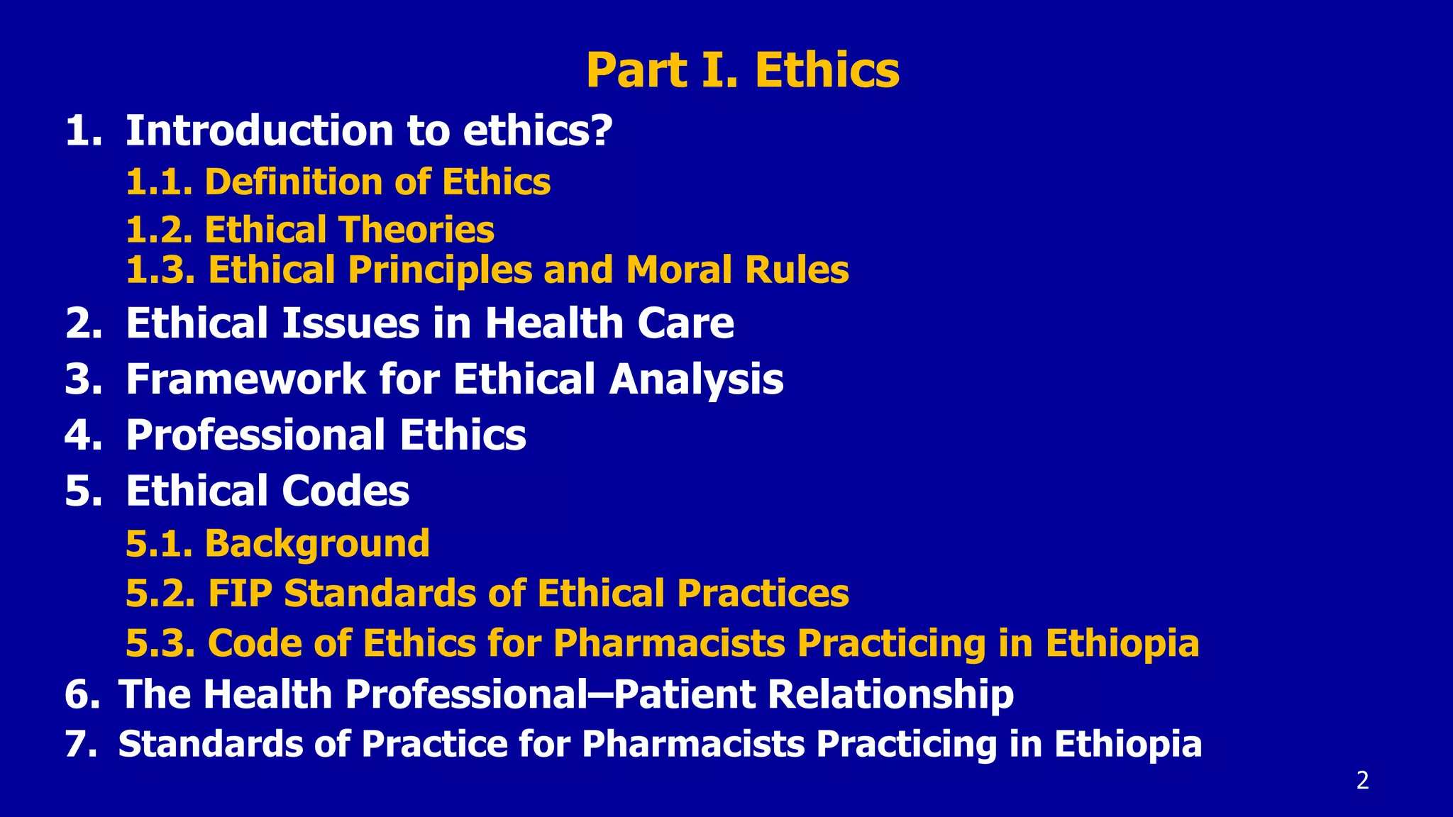 Ch 1. introduction to ethics | PPTX