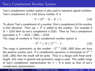 Binary Number System and Codes | PDF