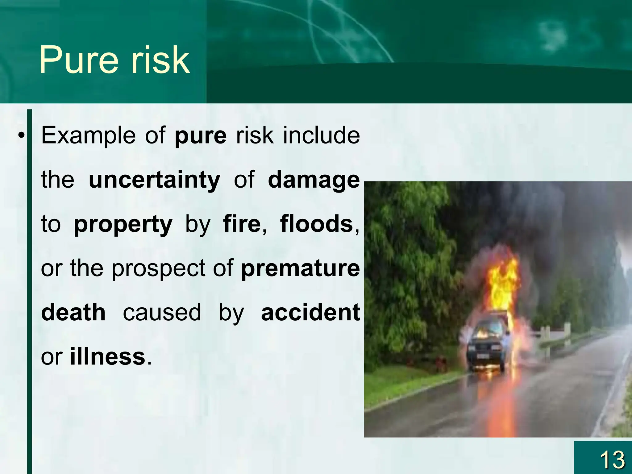 Introduction to risk management for economic | PPT