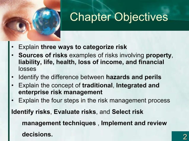 Introduction to risk management for economic | PPT