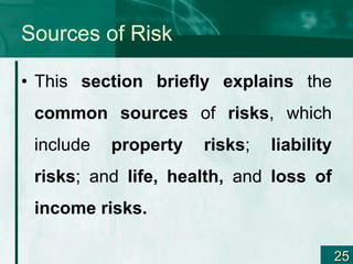 Introduction to risk management for economic | PPT