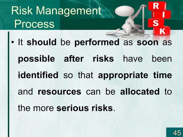 Introduction to risk management for economic | PPT