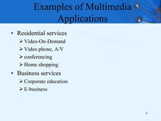 introduction to multimedia system course.ppt | Computing | Technology ...