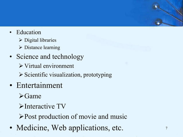 introduction to multimedia system course.ppt | Computing | Technology ...