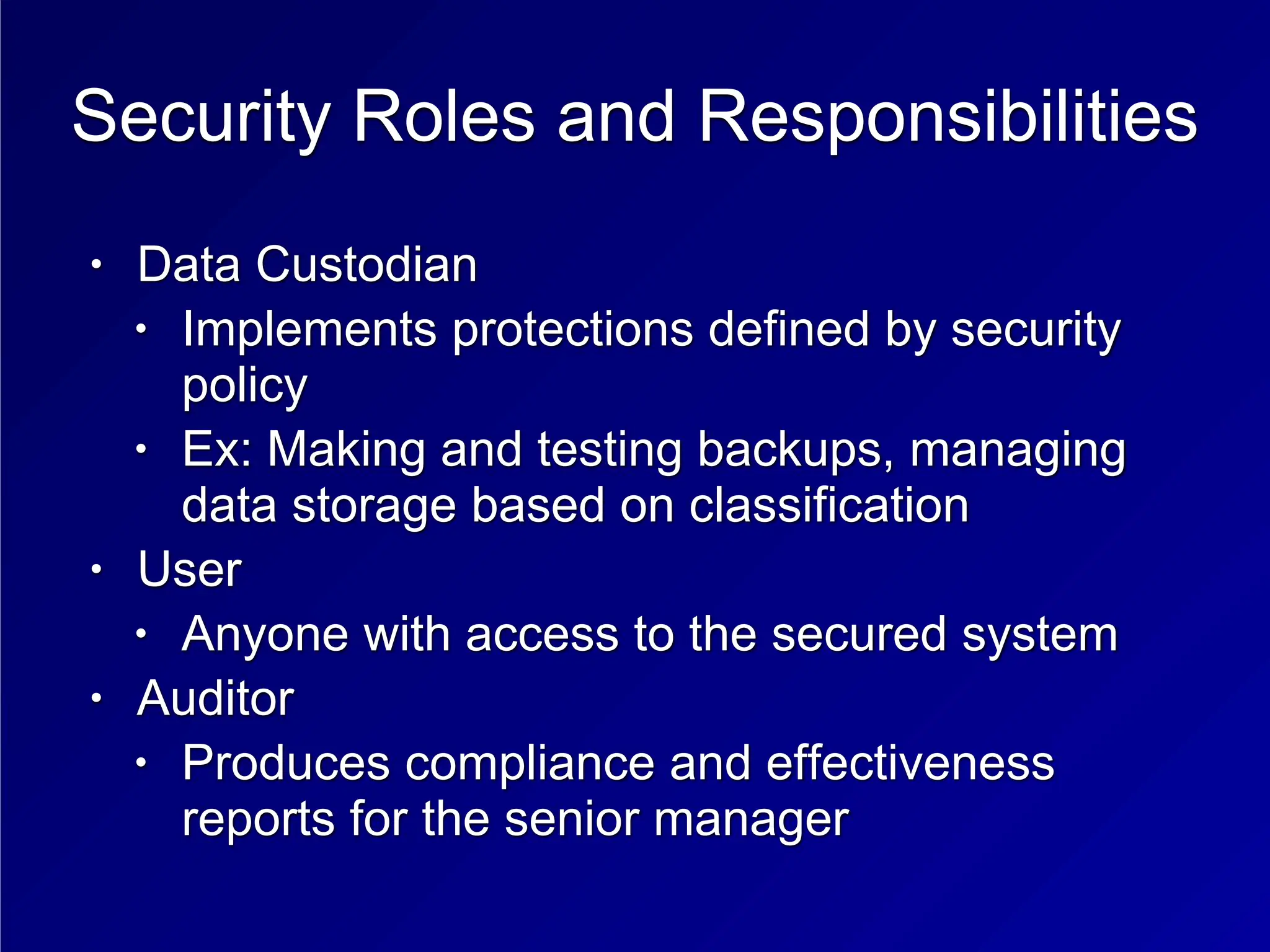 ch1.pptx Chapter 1 of CISSP ch1.pptx Chapter 1 of CISSPch1.pptx Chapter 1 of CISSP | PPT