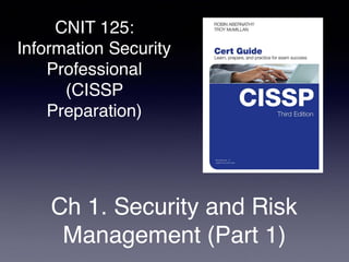 ch1.pptx Chapter 1 of CISSP ch1.pptx Chapter 1 of CISSPch1.pptx Chapter ...