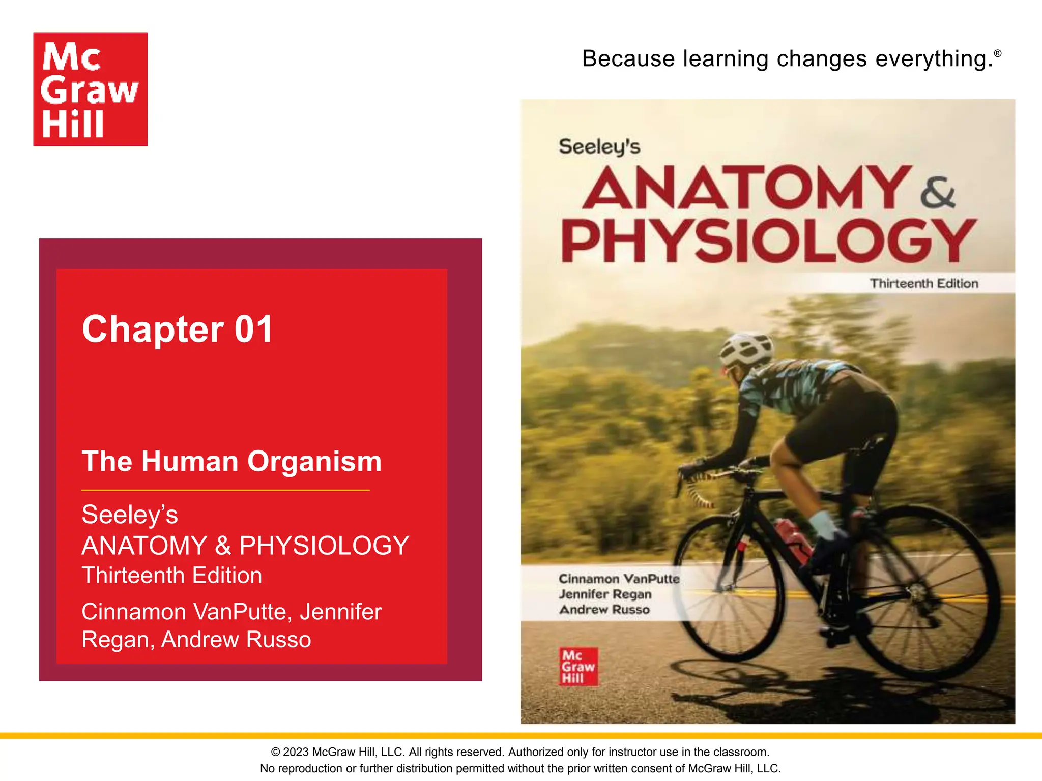 Anatomy and Physiology Seeley chapter 1- The human Organism | PPTX