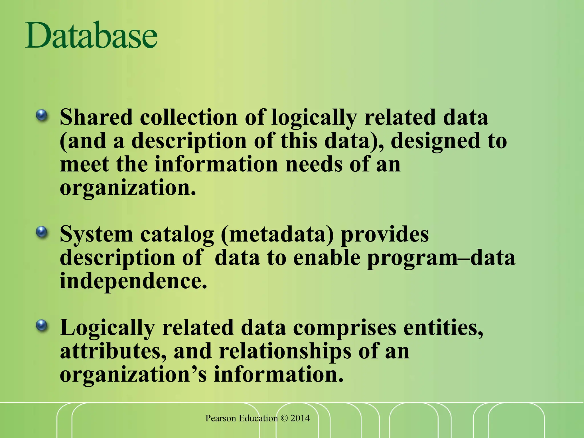 database systems and concepts for engineers | PPT