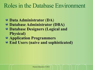 database systems and concepts for engineers | PPT