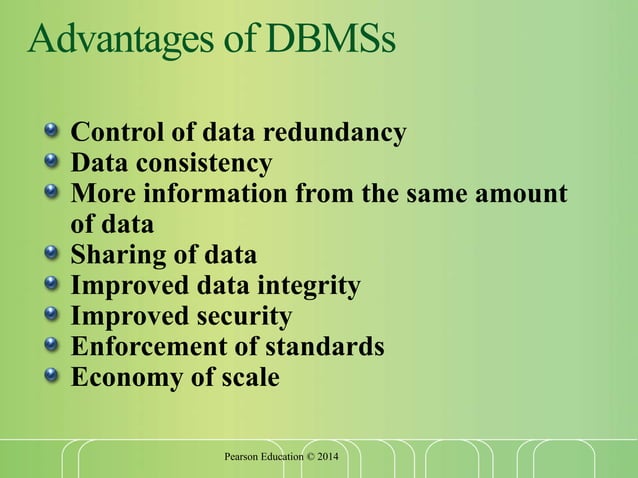 database systems and concepts for engineers | PPT