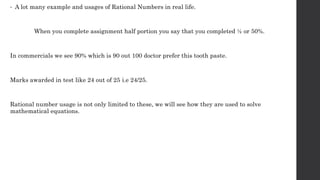 Understanding Rational Numbers in Mathematics | PPTX