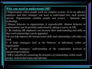 Human Behavior at Work Keith DavisCh 1.ppt