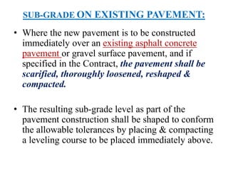 Highway engineering level III Road construction | PPTX