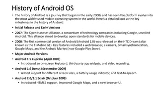 ch1introduction about android development.pptx | Free Download