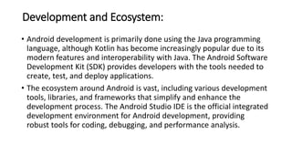 ch1introduction about android development.pptx | Free Download
