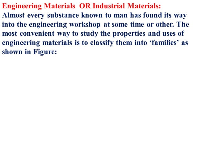 Materials PPT/ PDF Industrial Engineering | PPT | Free Download