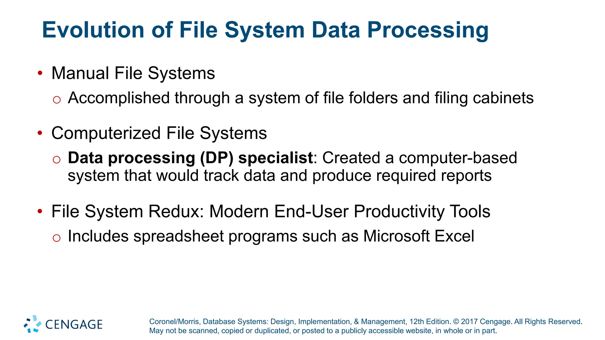 Inforation Systems Chapeter 1 - Database systems | PDF